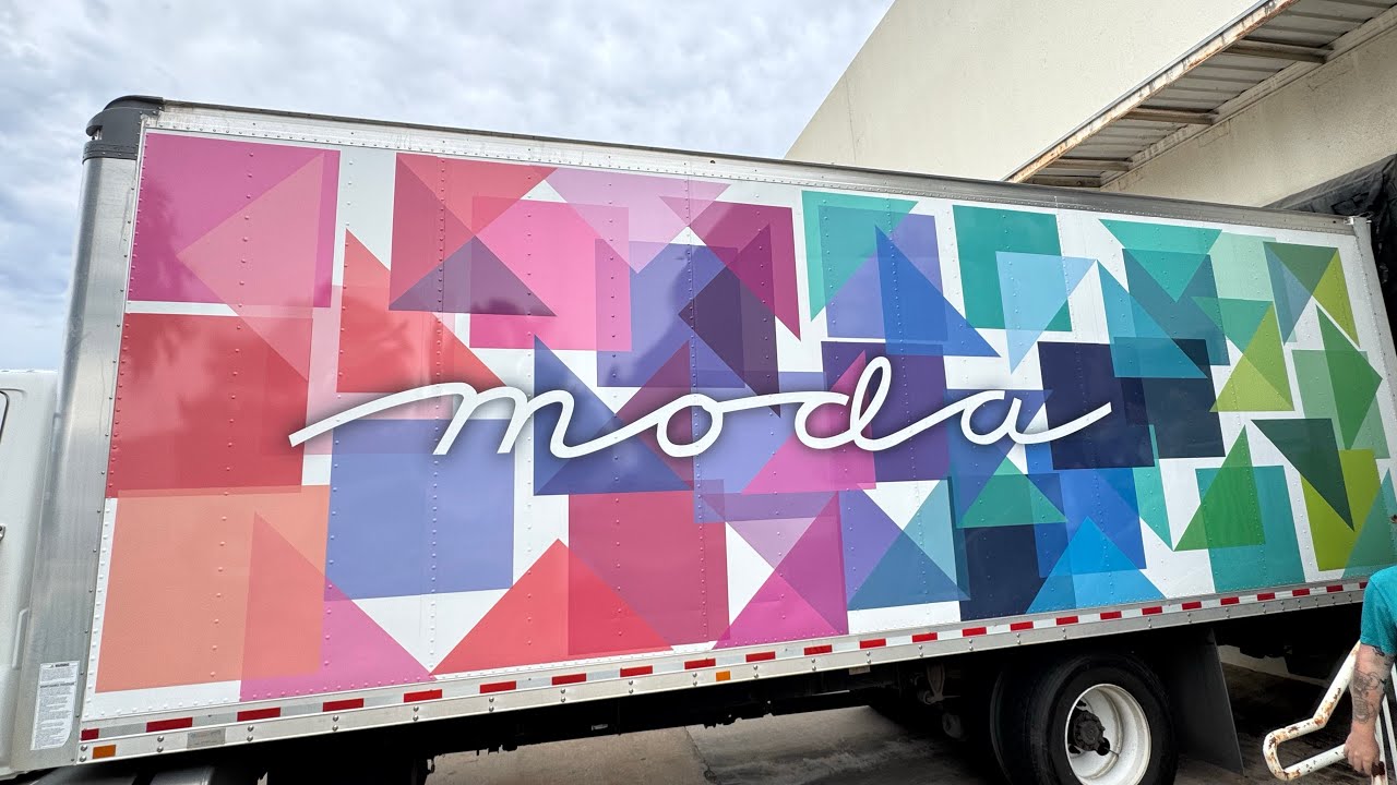 Moda Warehouse Tour with Fabric Rolling! - YouTube