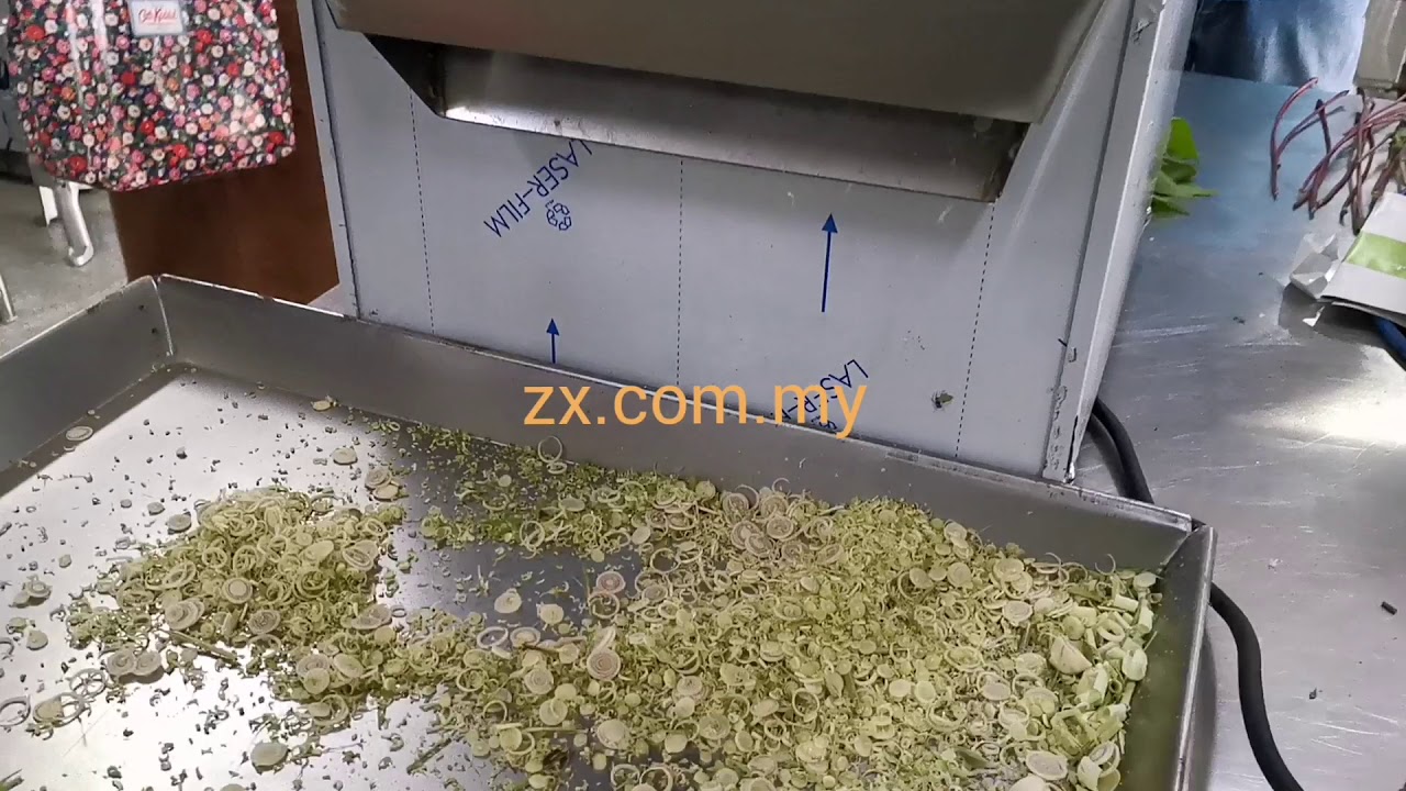 MESIN HIRIS SAYUR - YouTube