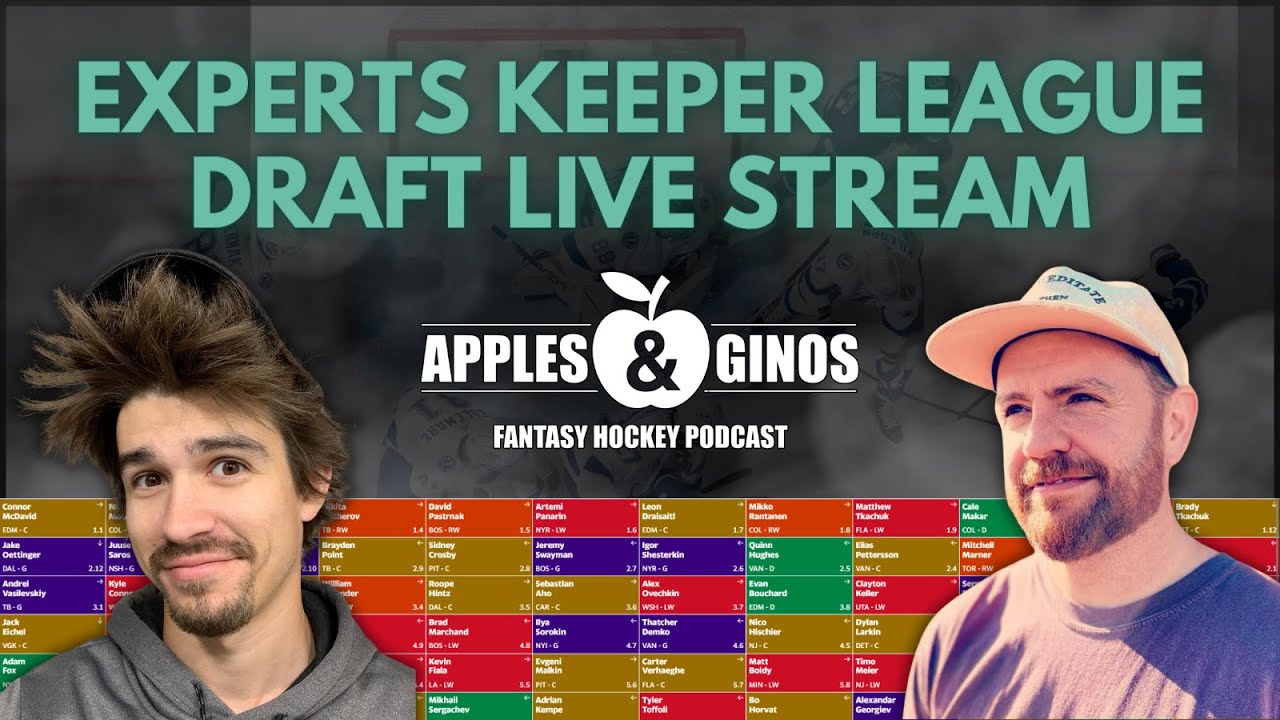 Nate & Blake Experts Keeper League Draft (LIVE) - YouTube