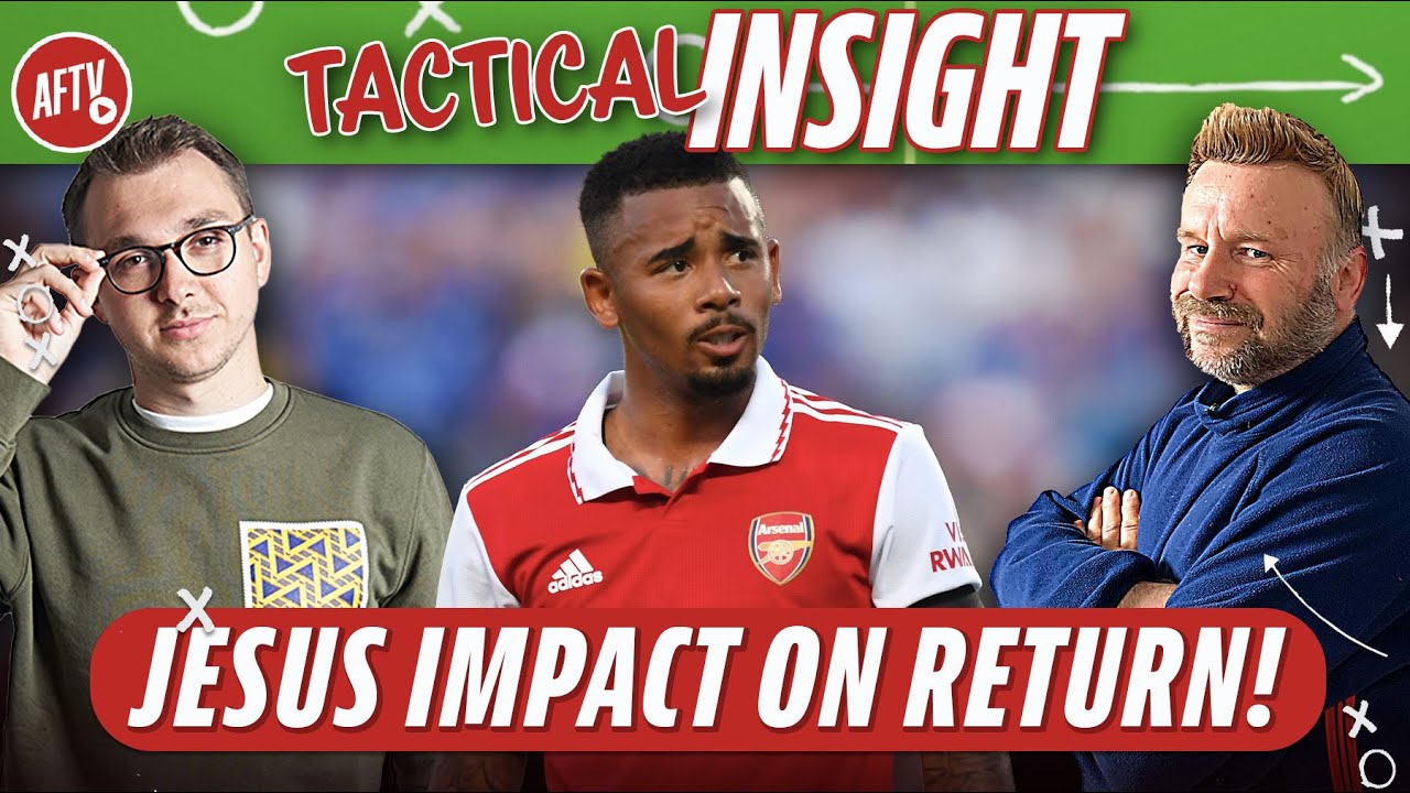 Jesus Leads Relentless Arsenal Frontline! | Tactical Insight - YouTube