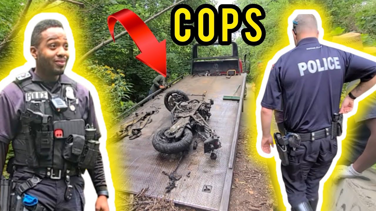 Missing 1998 Honda Motorcycle Recovered Magnet Fishing (Cops Called ...