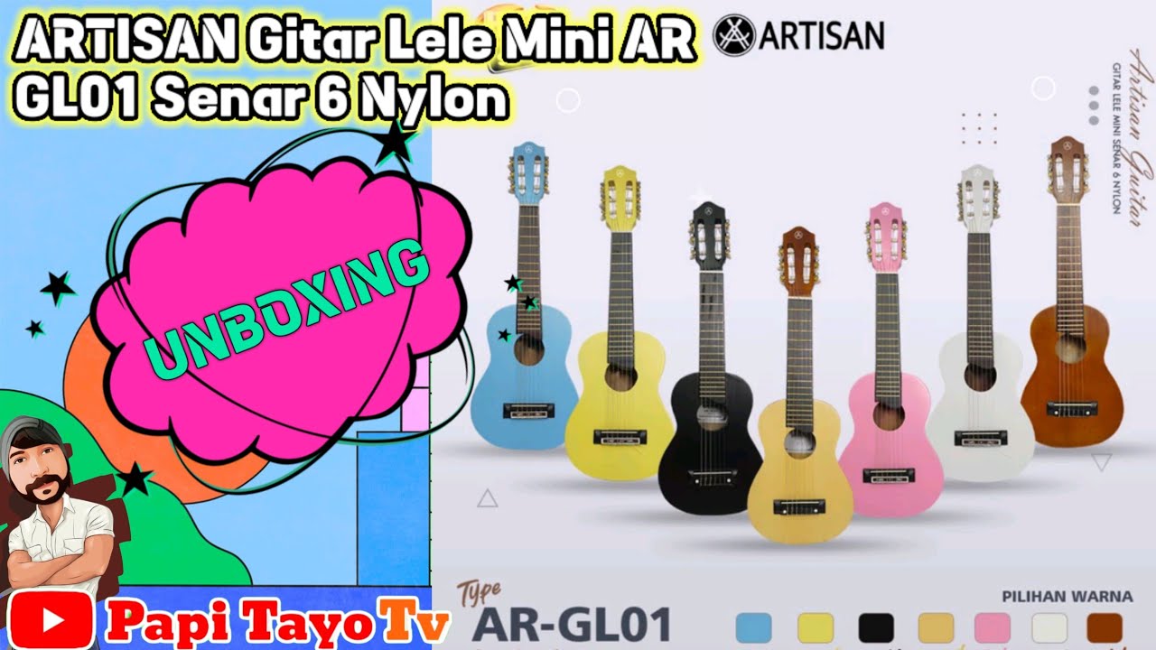 Unboxing | Artisan Gitar Lele Mini AR GL 01 - YouTube