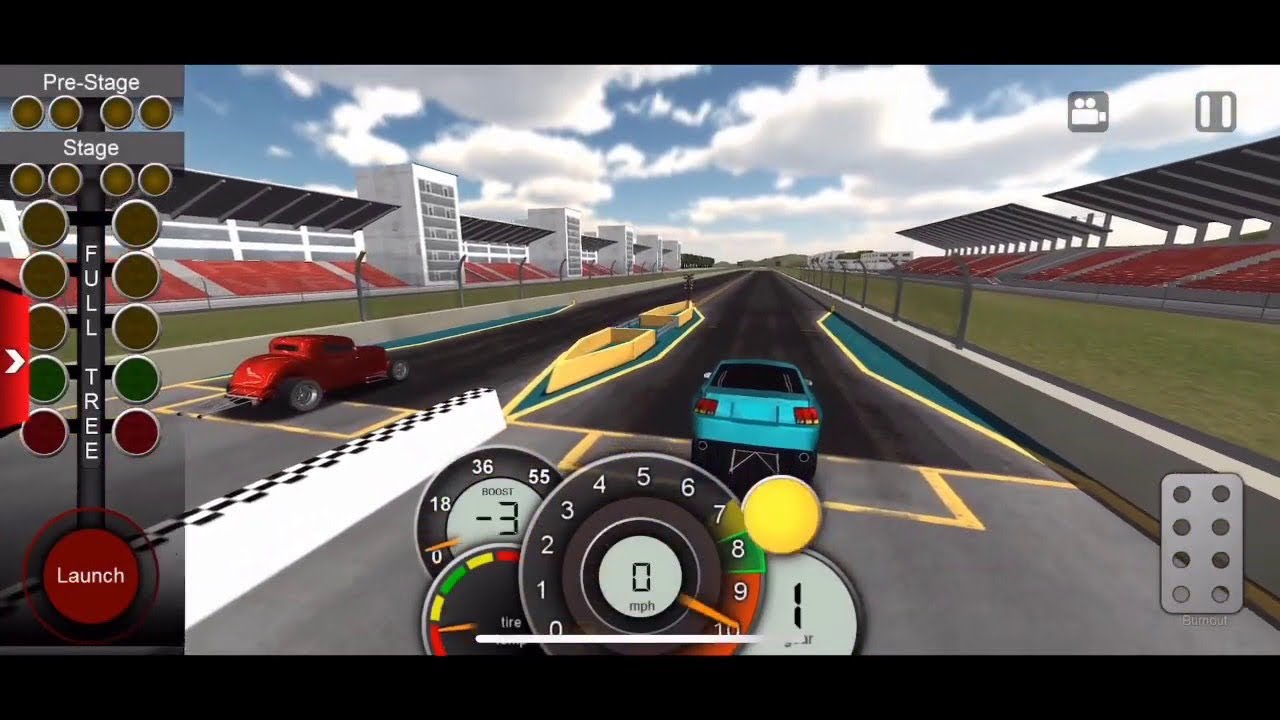 Pro Series Drag Racing 5.8 seconds TUNE! (Mustang Cobra) - YouTube