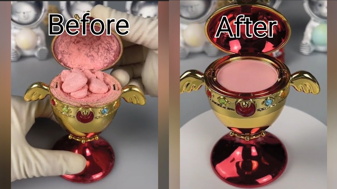 Relaxing make-up repair videos/After before/Clean & restore cosmetic ...