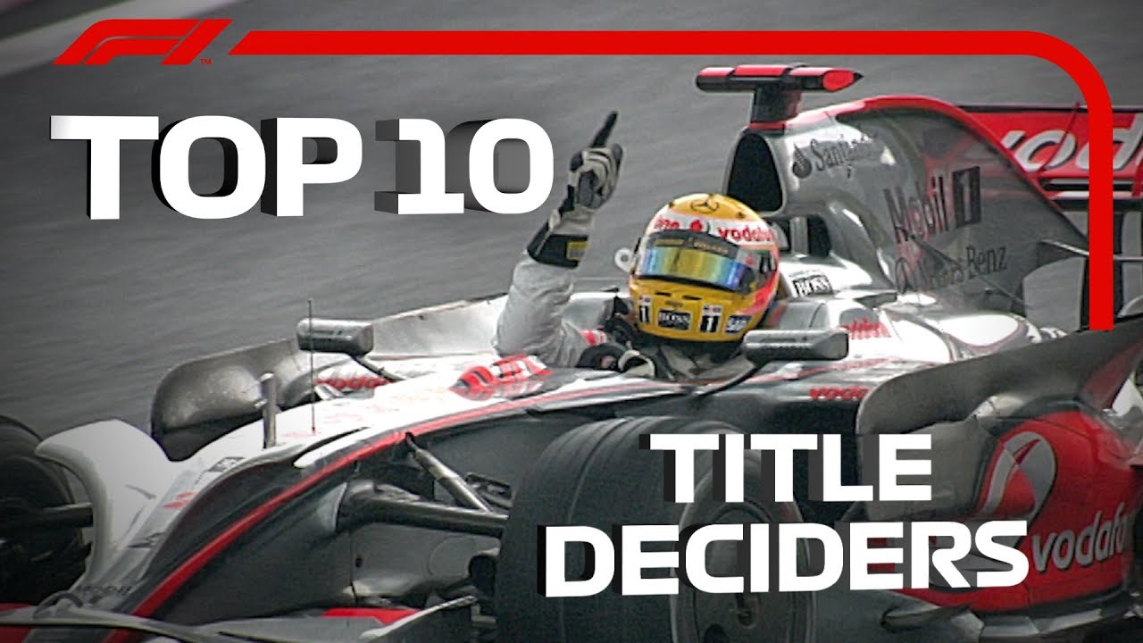 Top 10 F1 Title Deciders - YouTube