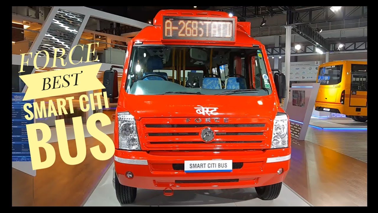Force Motors Smart Citi Bus| BEST| autoexpo2020 - YouTube