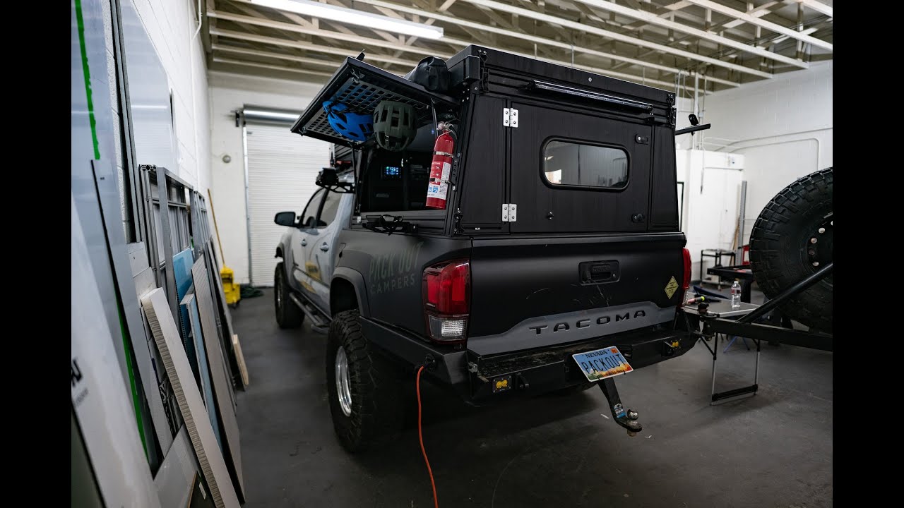 Pack Out Campers - How To Mount Accessories On The Camper - YouTube