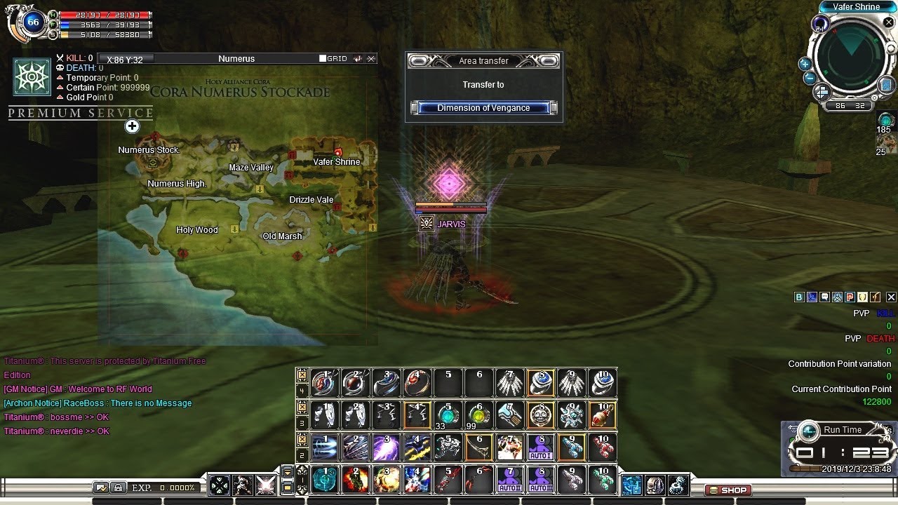 Kill PB Dimension of Vengeance RF di Istana Numerus - YouTube