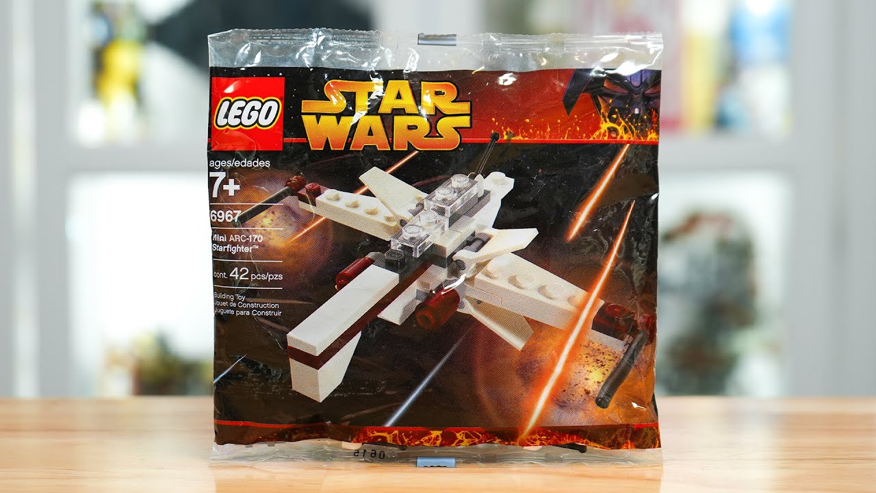 LEGO Star Wars 6967 MINI ARC-170 STARFIGHTER Review! (2005) - YouTube