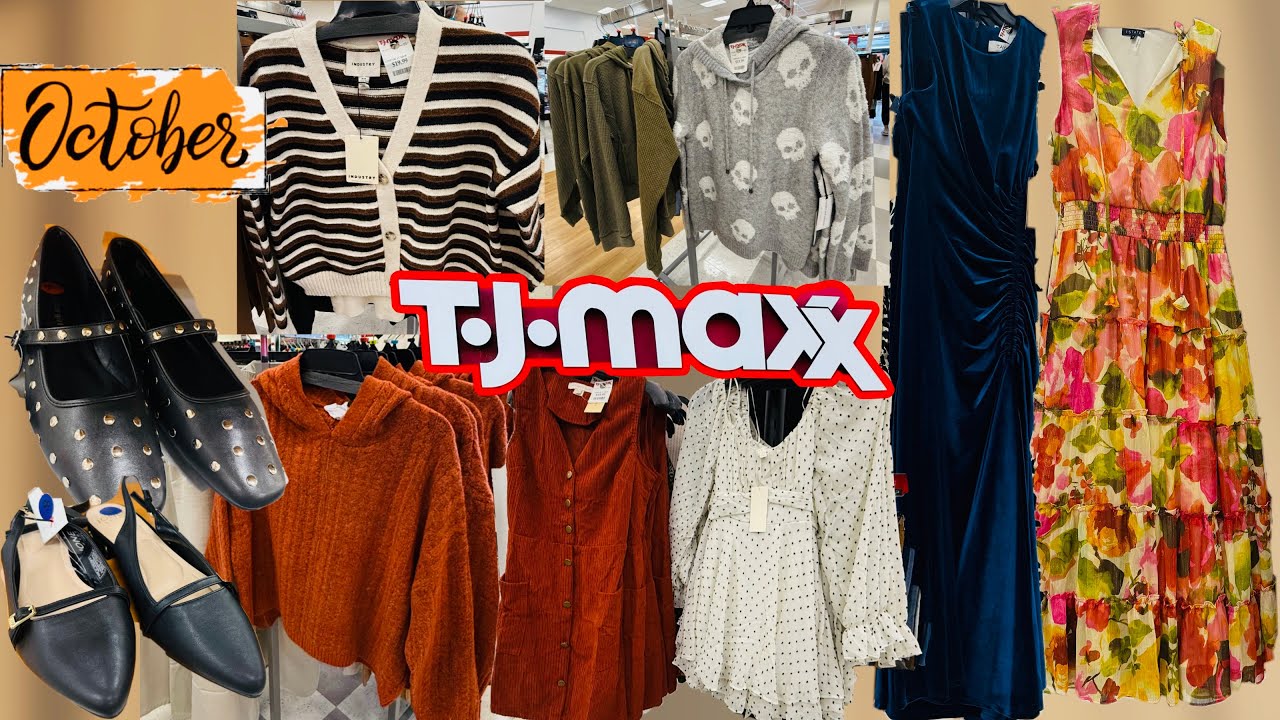 💟 TJ Maxx October Fall Fashion | New Arrivals | Fall Trends - YouTube
