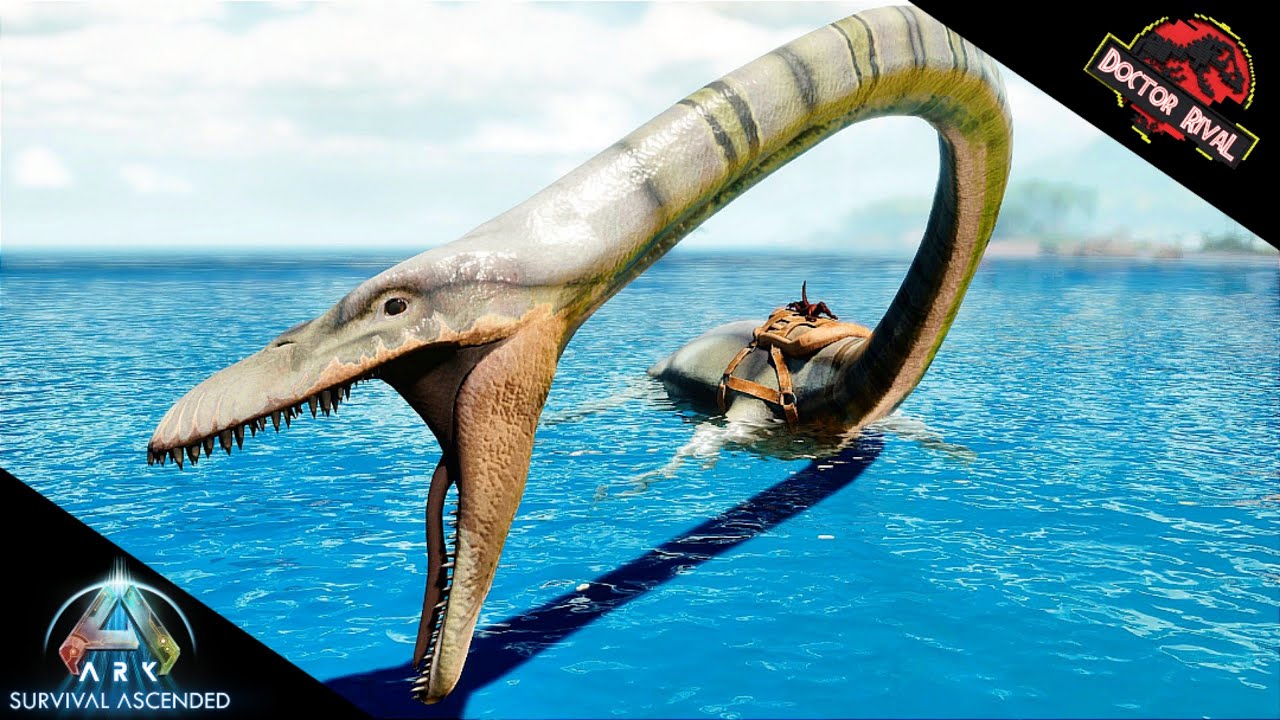 HYDROTHEROSAURUS Full Taming || Ark Survival Ascended - YouTube
