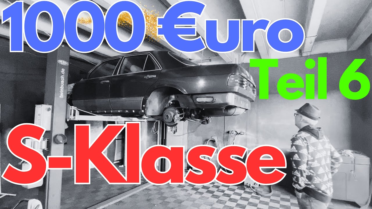 W126 für 1000€ Teil 6 Karosseriebau | Mozart Car Classics - YouTube