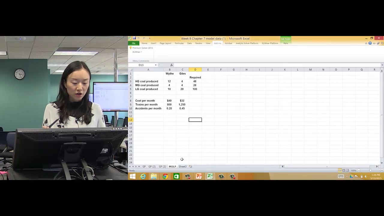 Operations Research--MOLP Modeling - YouTube