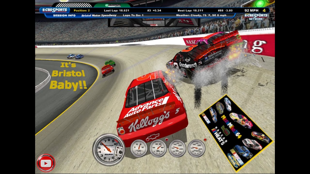 Nascar Racing 2003: Earnhardt vs Labonte!!! Terry's Payback!!! It's ...