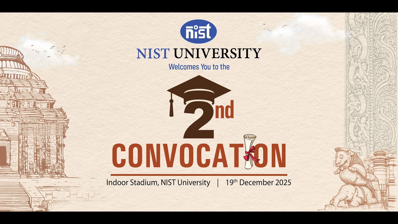 2nd Convocation Ceremony of NIST University - YouTube