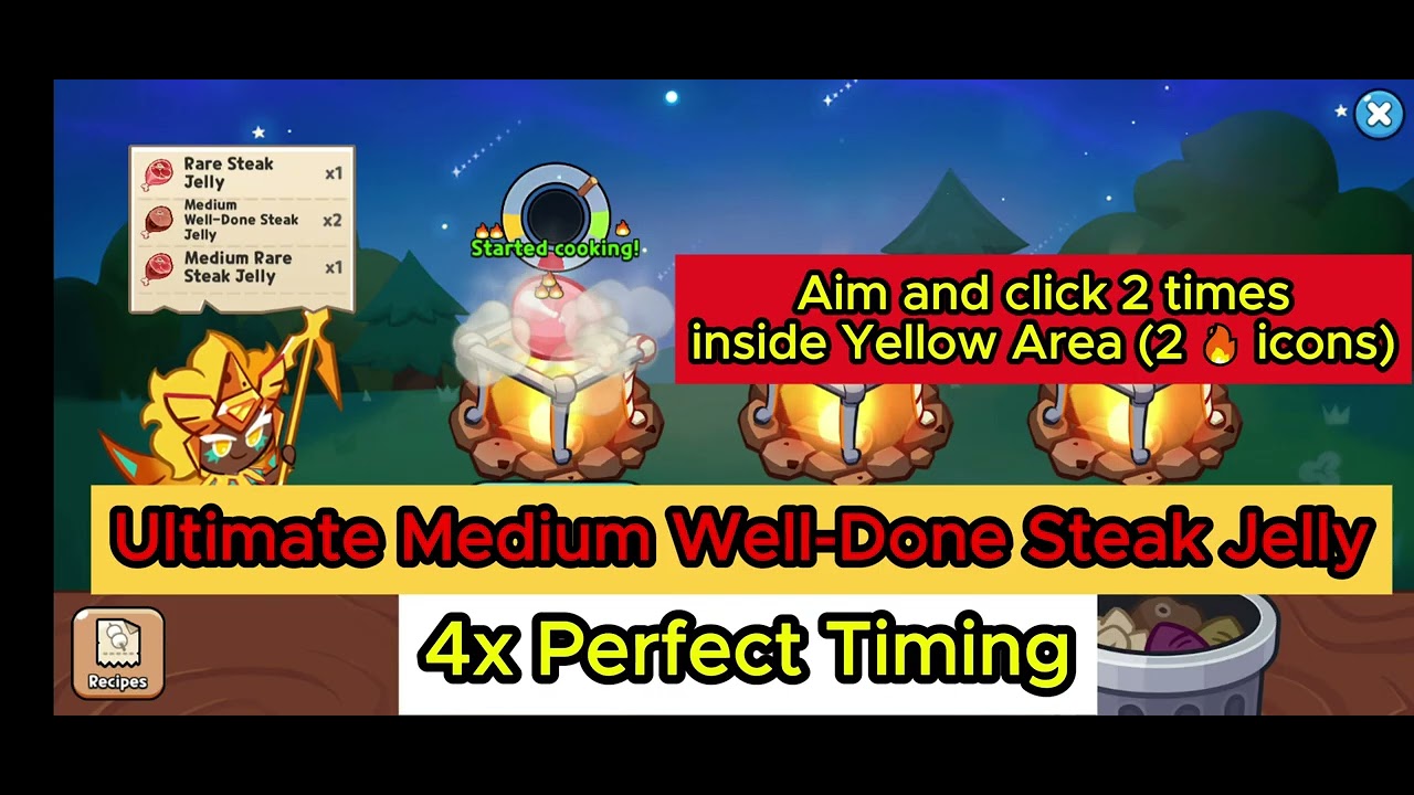 Secret Recipe #7: Ultimate Medium Well-Done Steak Jelly (Summer Night ...