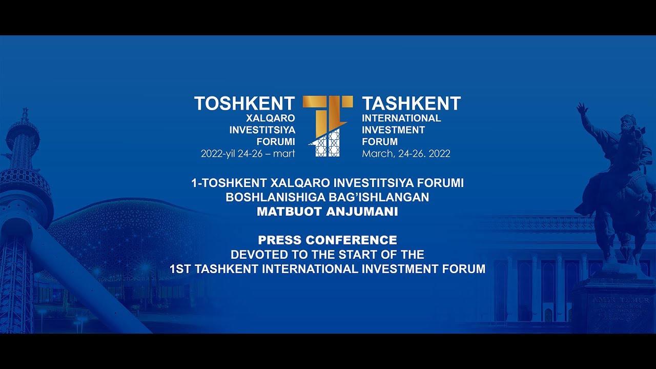 Press conference devoted to the start of the 1st Tashkent International ...