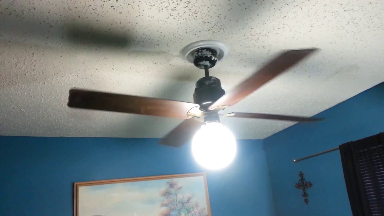 Phil Rich Mfg Co 52" Ceiling Fan - YouTube