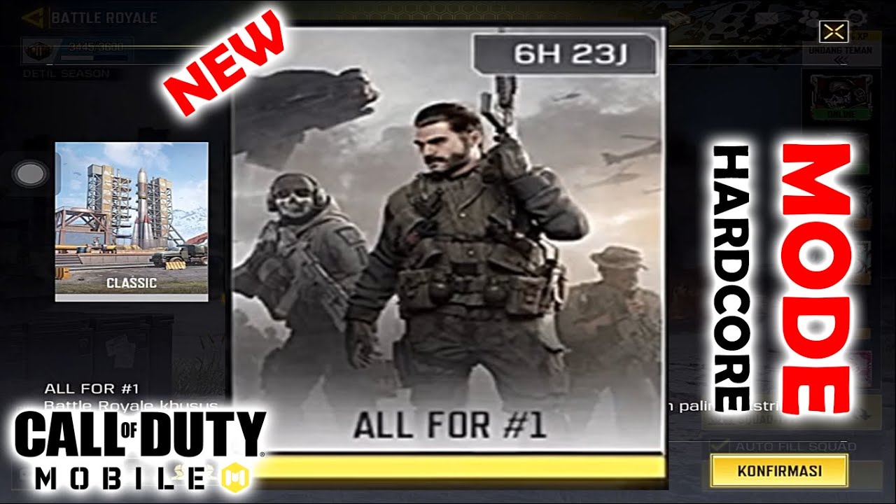 NEW MODE BR MODE "ALL FOR #1" GAME PLAY - CALL OF DUTY MOBILE - YouTube