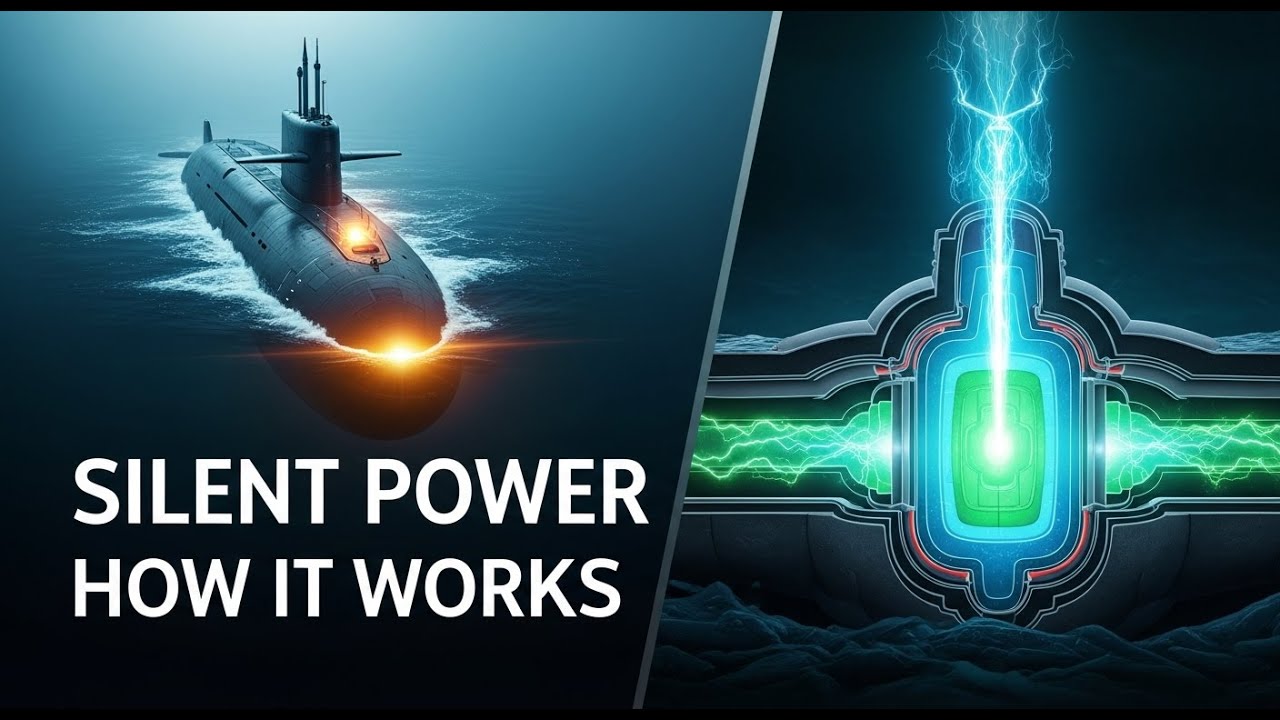 HOW NUCLEAR SUBMARINES WORK | Reactor Technology & Hidden Power Under ...