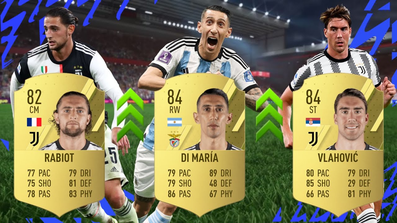 JUVENTUS PLAYERS IN FIFA 24 - YouTube