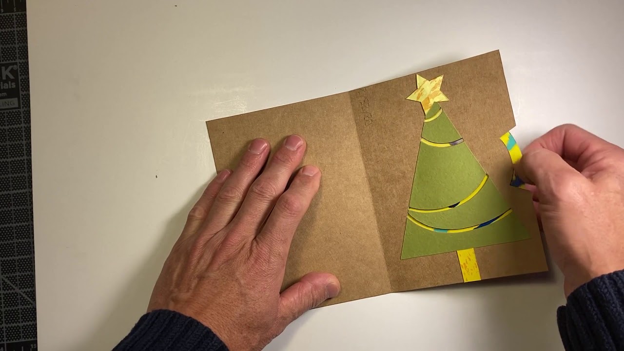 Holiday Tree Mechanical Card - YouTube