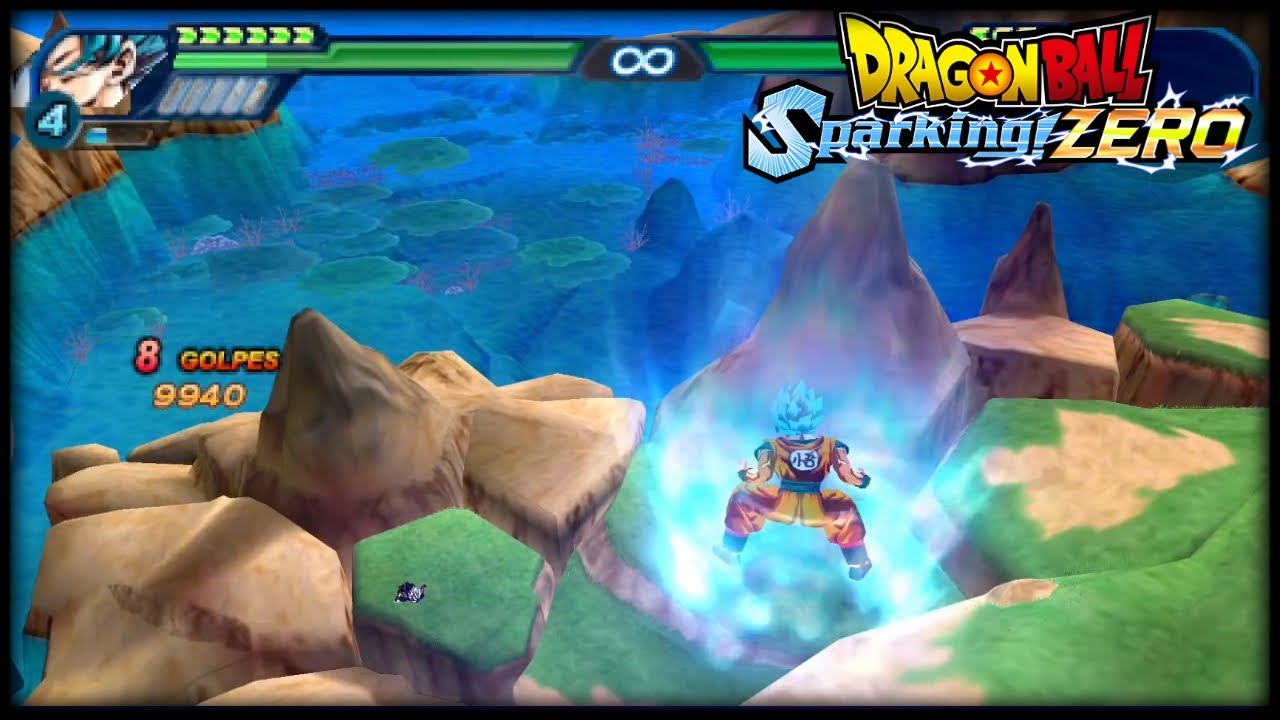 Dragon Ball Sparking Zero PPSSPP 🎮 TEST MAP ISLAND - YouTube