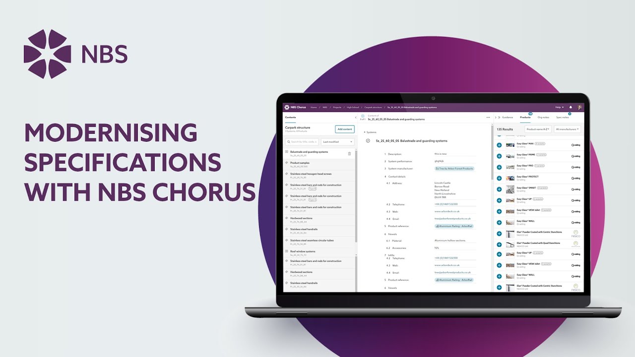 NBS Chorus Masterclass: How to create robust specifications - YouTube