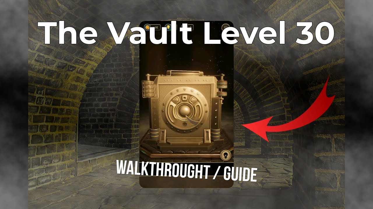 The Vault Level 30 Walkthrough / Solution - YouTube