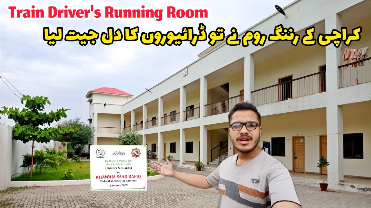 Pakistan's Most Beautiful Train Driver's Running Room | Karachi Cantt ...