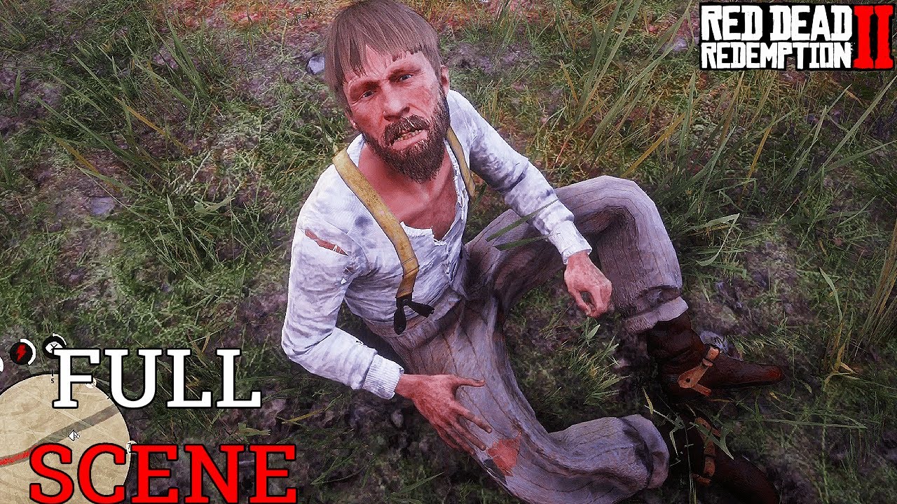 Red Dead Redemption 2 Saving A Stranger From A Snake Bite | PS5 - YouTube