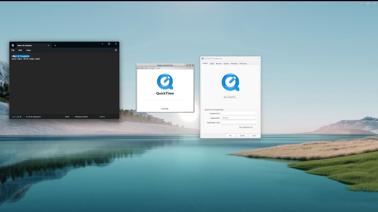 how to instal quicktime and crack for windows - YouTube