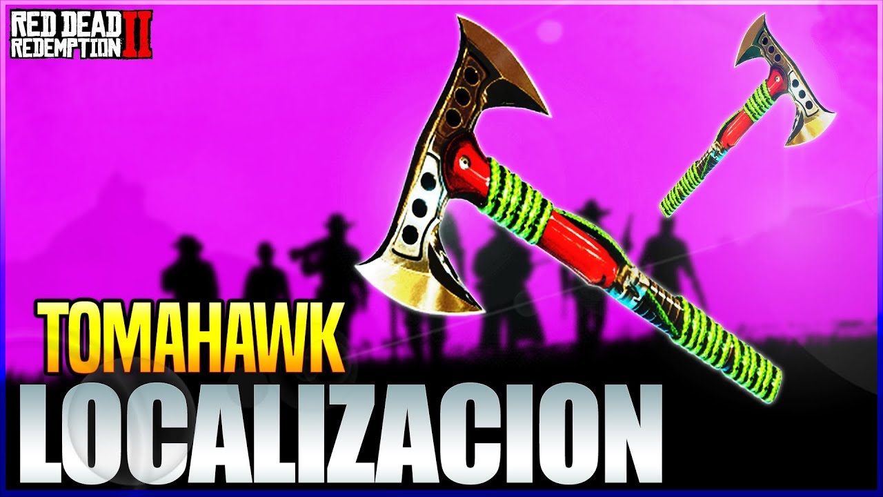 Red Dead Redemption 2 - ARMAS OCULTAS ! TOMAHAWK GRATIS "Localizacion ...