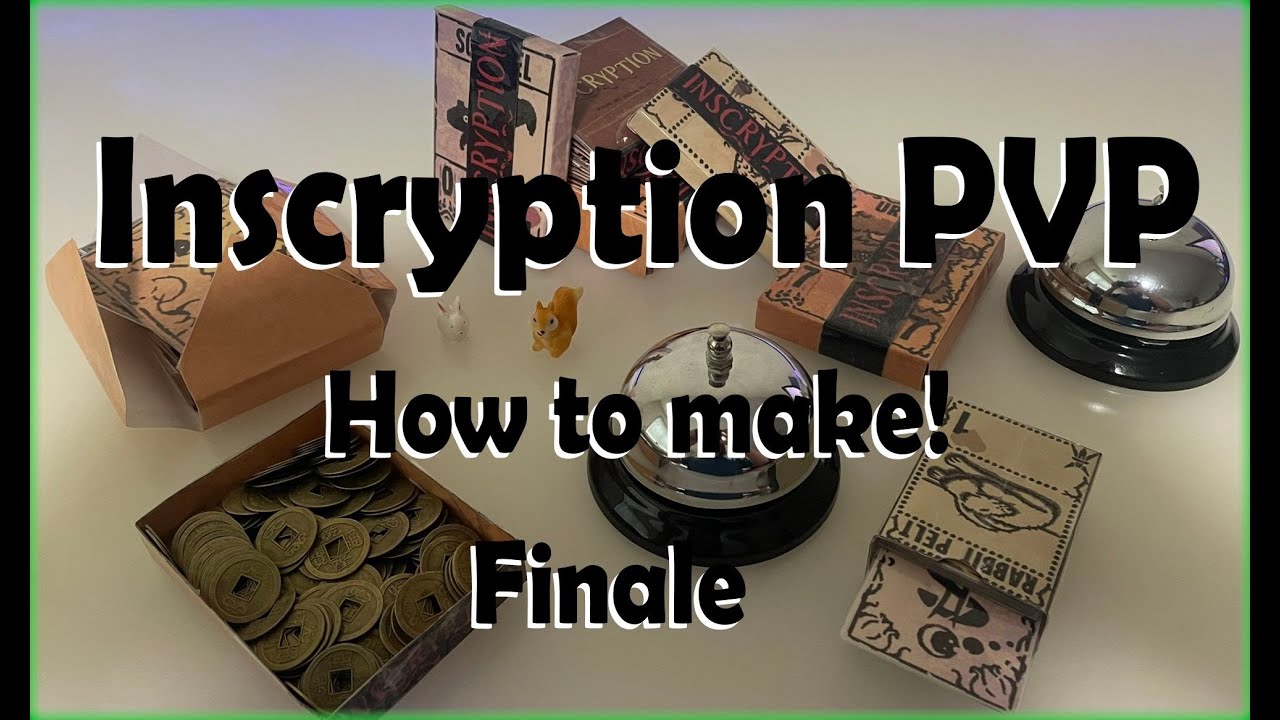 inscryption in real life! (how to make part 4 (finale)) - YouTube
