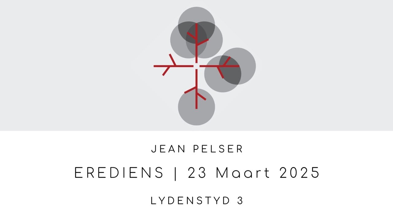 23 Maart 2025 | Lydenstyd 3 | Jean Pelser - YouTube