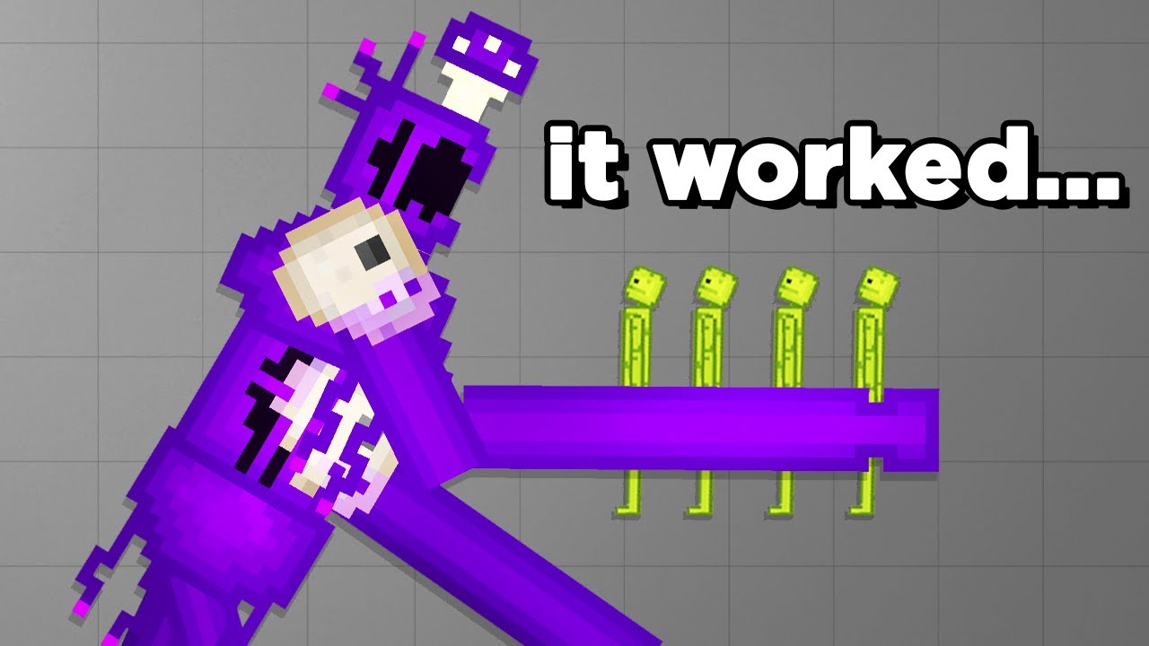 MELON SCP 5771 Eats Every RAGDOLL in Melon Sandbox Playground - YouTube