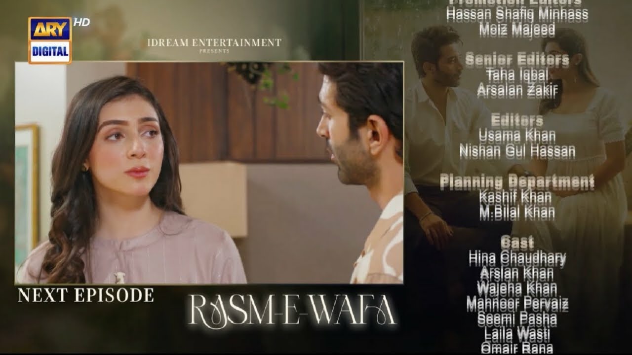 Rasm-e-Wafa Episode 22 Promo | Rasm-e-Wafa Episode 22 Teaser | Review ...