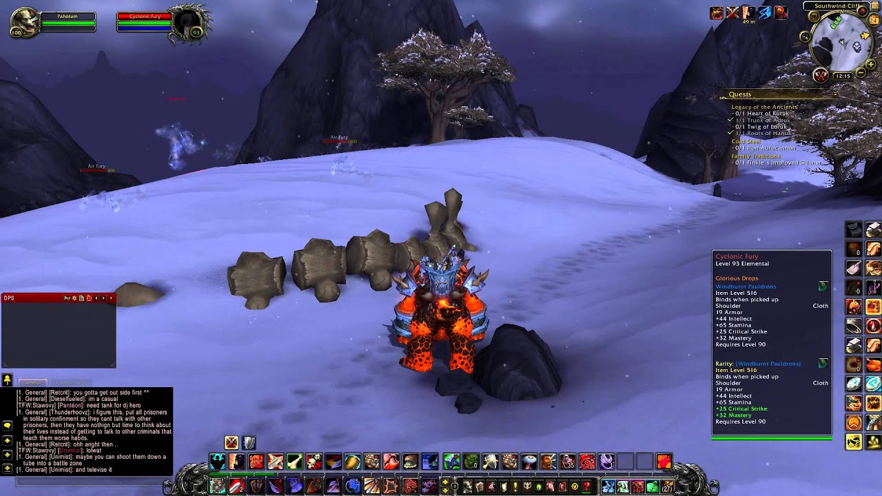 Rares and Treasures in Frostfire Ridge Cyclonic fury - YouTube