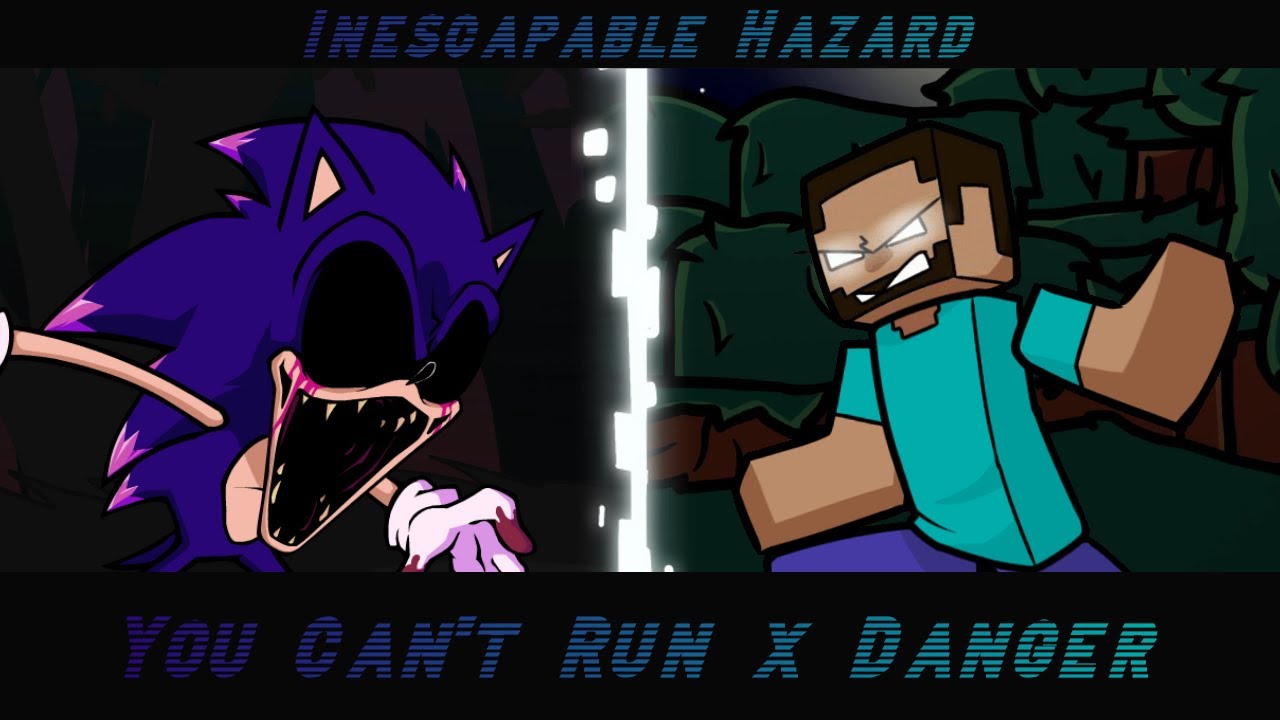 FNF Mashup - Inescapable Hazard [You Can't Run x Danger] - YouTube