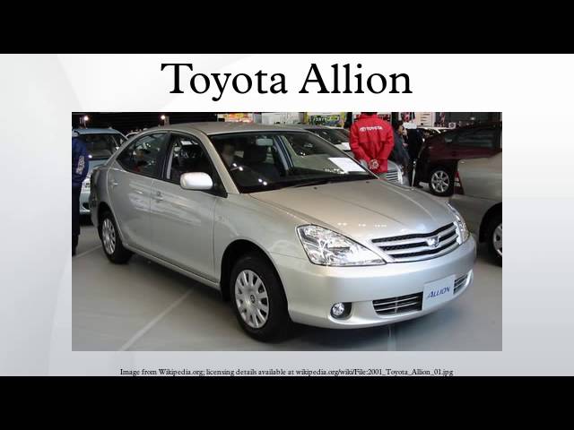 Allion 2003 Model