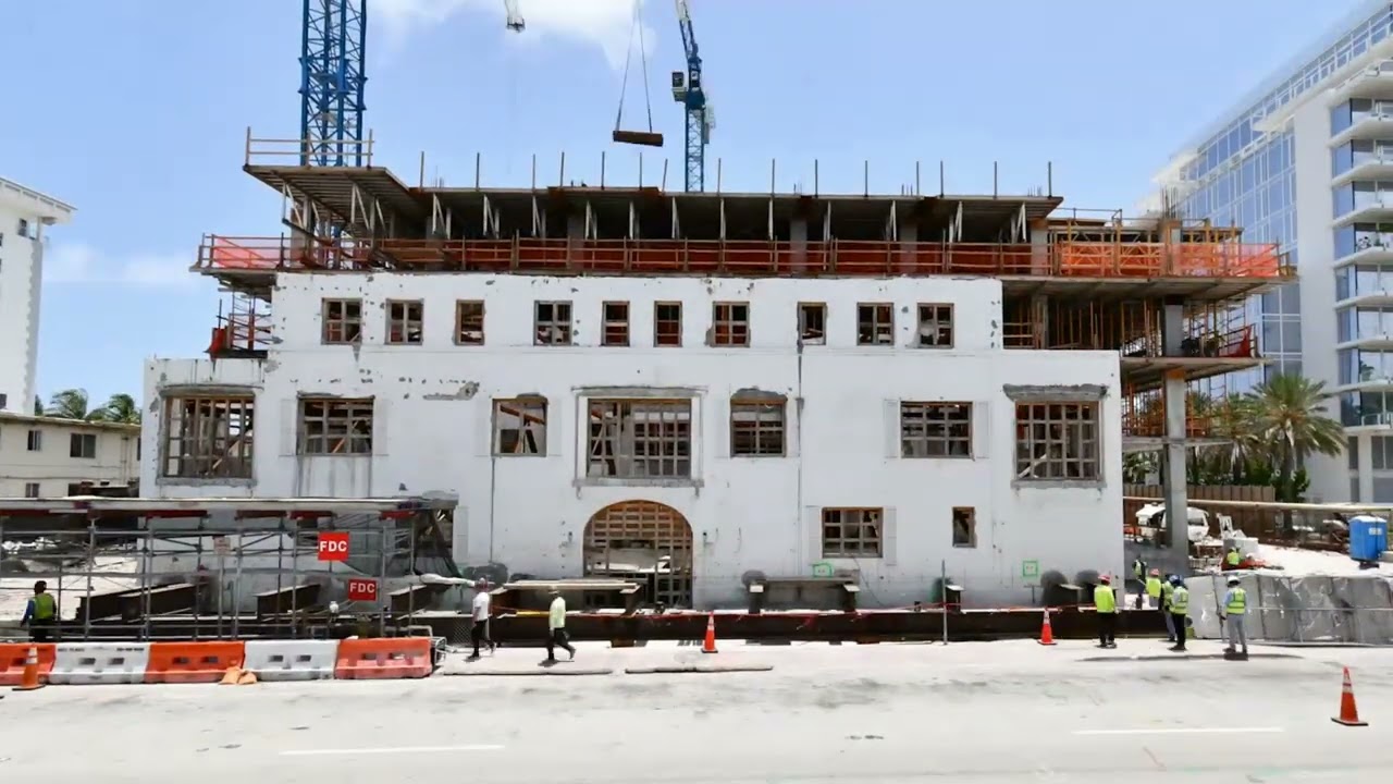 Historic Surfside Building Relocation - YouTube