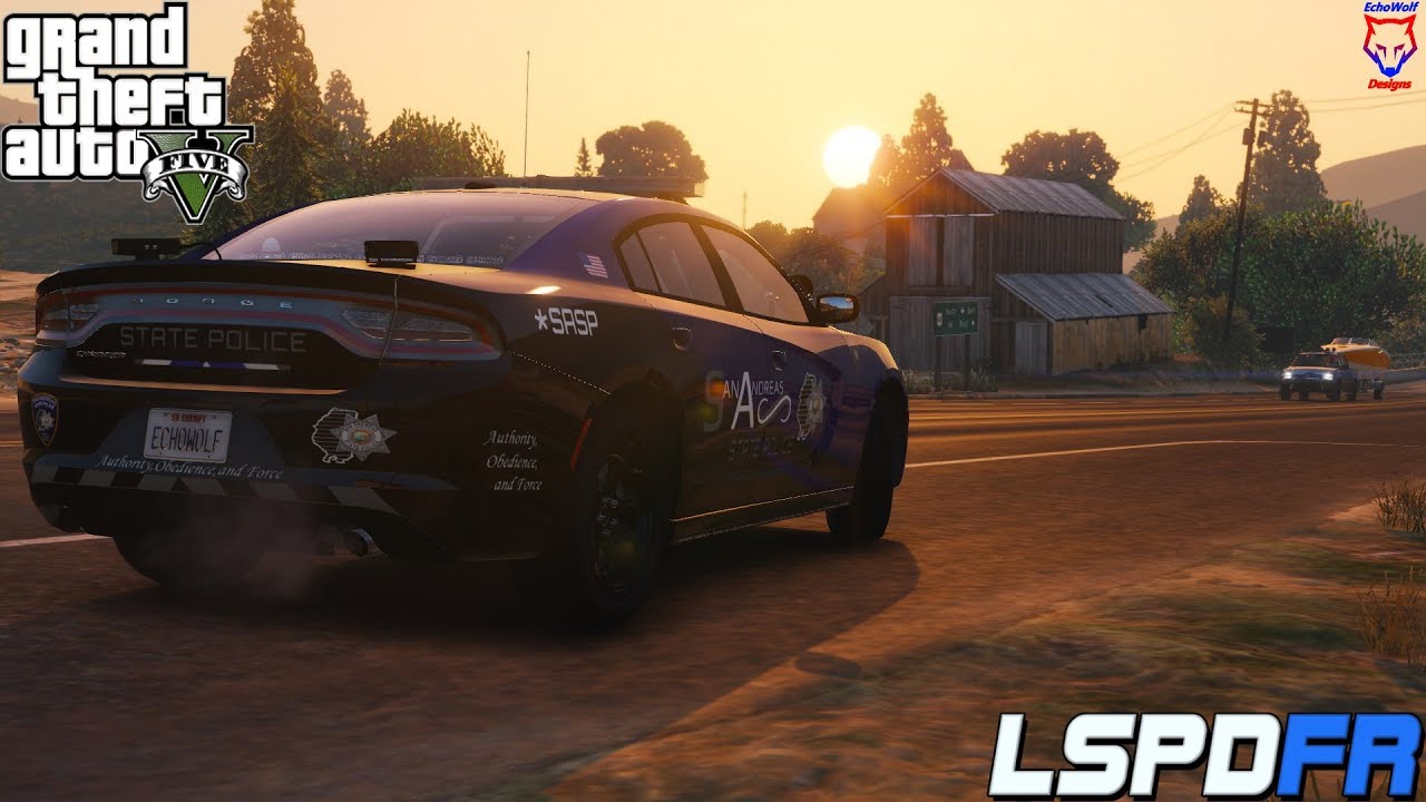 LSPDFR 0.4.4| GTA 5| New State Police Skins Available - YouTube