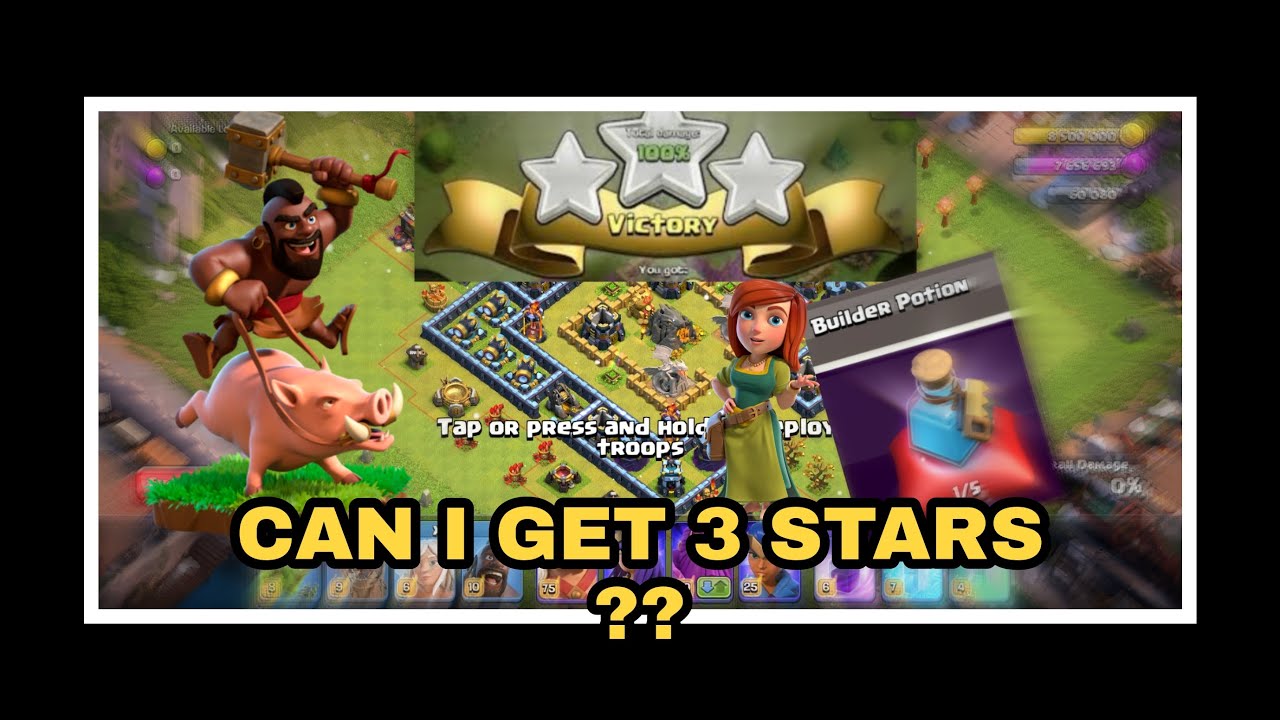 Can I get 3 Star in the Hog Mountain Challenge in Clash of Clans / COC ...