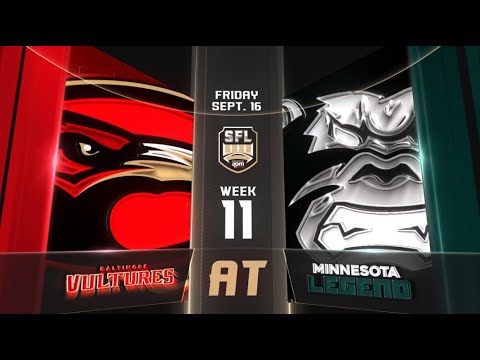 Minnesota Legend Rebroadcast - SFL S19 Wk 11, Baltimore Vultures ...