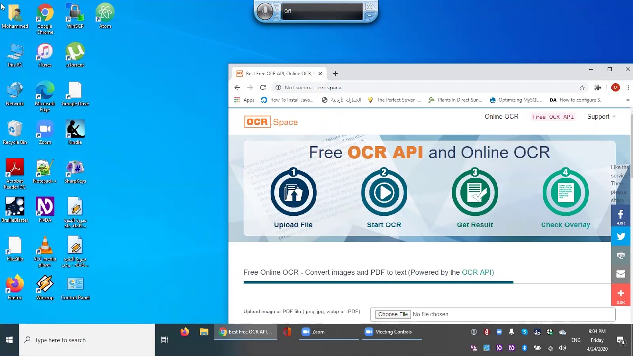 إيضاءات تقنية 2: OCR.space - YouTube