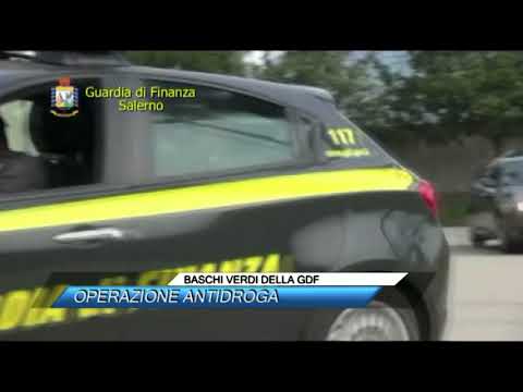 BASCHI VERDI DELLA GDF, OPERAZIONE ANTIDROGA - YouTube