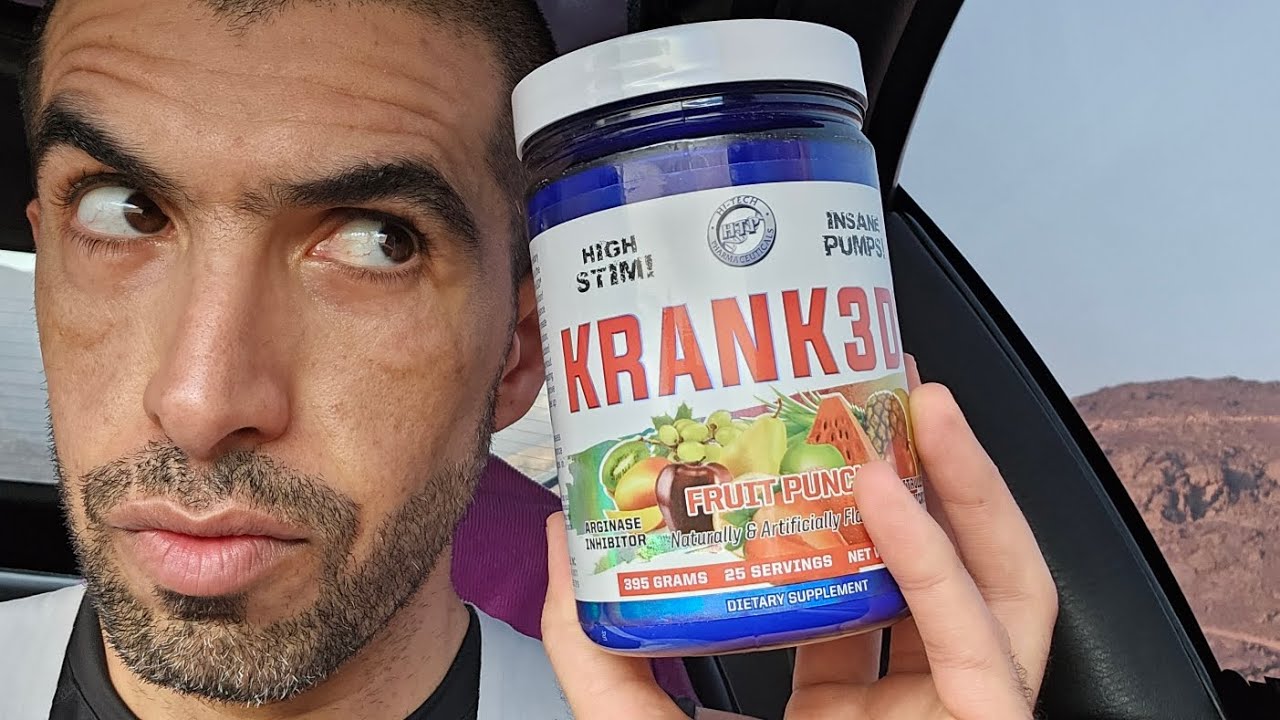 Hi Tech Krank3D Pre Workout - YouTube