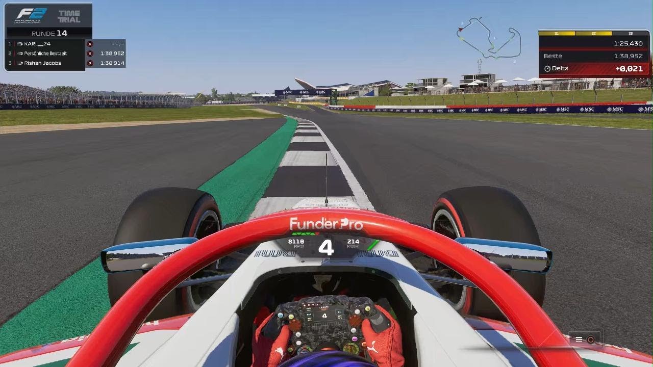 F2 24 SILVERSTONE 🇬🇧 WORLD RECORD + Setup | 1:38.893 - YouTube