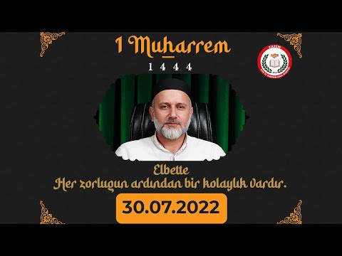 1 Muharrem Hicri Yılbaşı Programı (Abdulkerim MUTLU)
