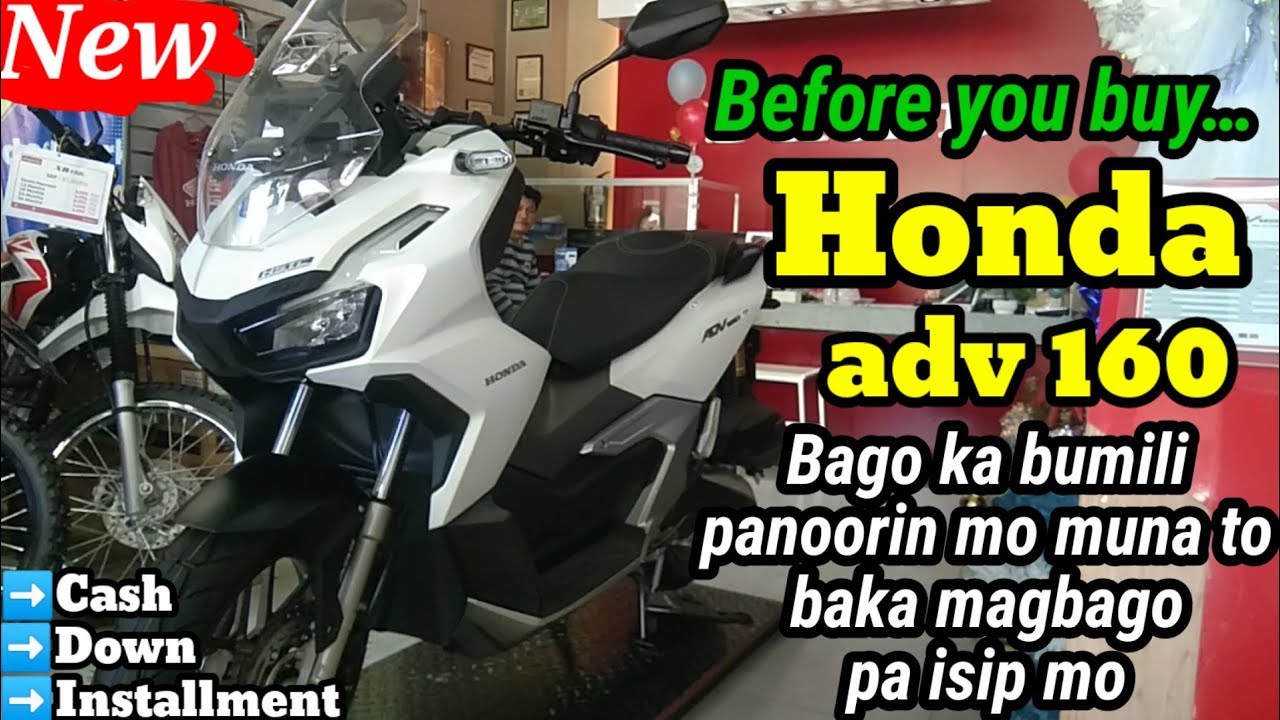 Honda ADV 160🔥Walk around review/Specs and price！ - YouTube